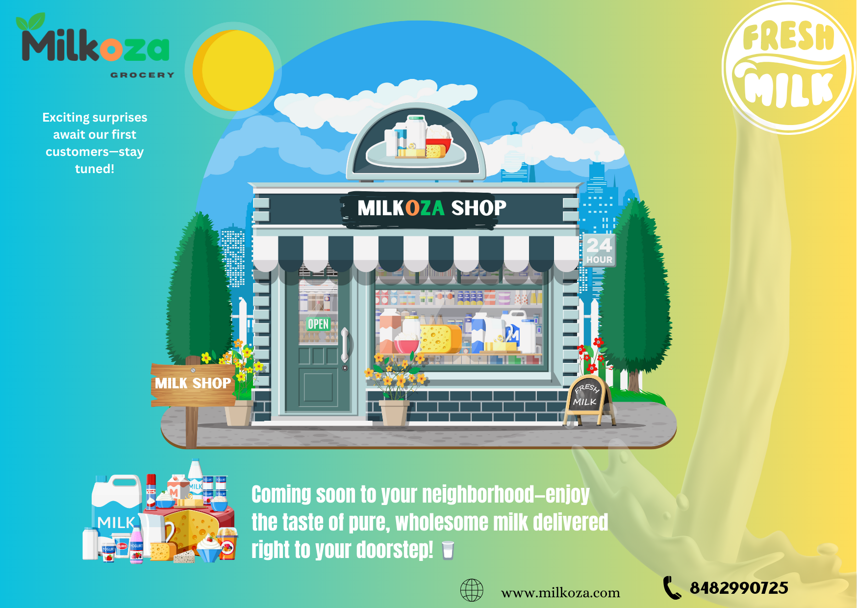 Milkoza Global - Milk, Export, Transport, Dairy, Restaurant & Warehouse ...